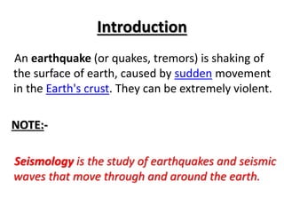 Earthquake | PPTX