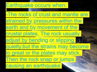 Earthquake | PPTX