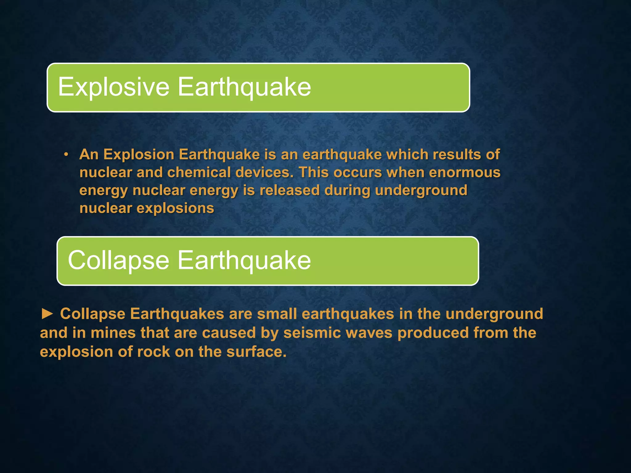 Earthquake | PPTX