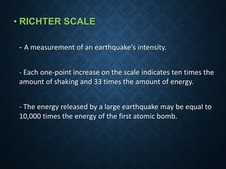 Earthquake | PPTX