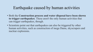Earthquake in Environmental geology | PPT