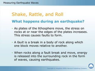 Shake, Rattle, and Roll: What Happens During Earthquakes | PPT