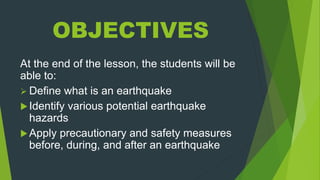 EARTHQUAKE and landscape EARTHQUAKE and landscape.pptx. | PPTX