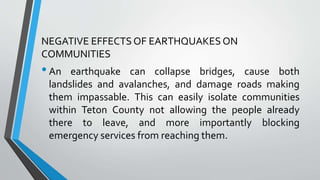EARTHQUAKEs and Volcanoes, intensity and magnitude of an epicenter | PPTX