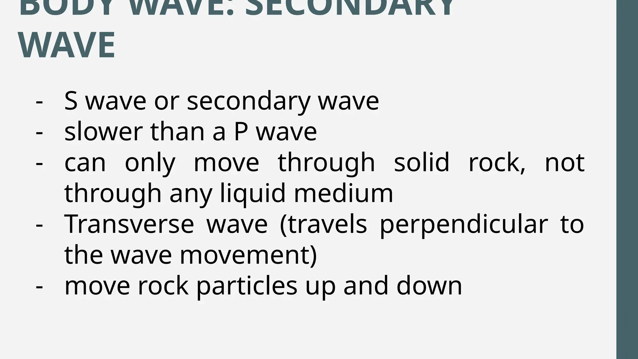 Earthquake and Different Seismic Waves ppt | PPT