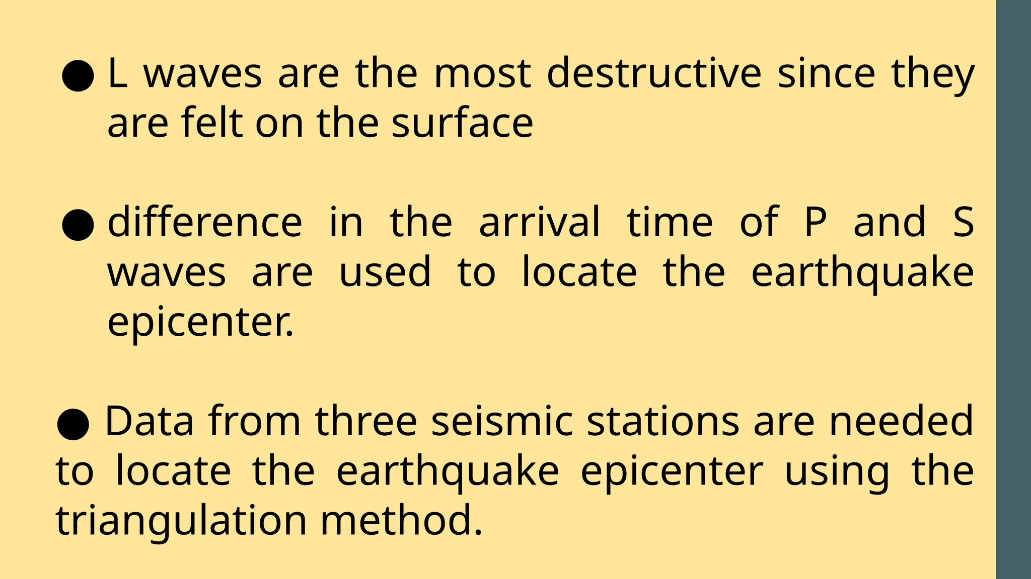 Earthquake and Different Seismic Waves ppt | PPT