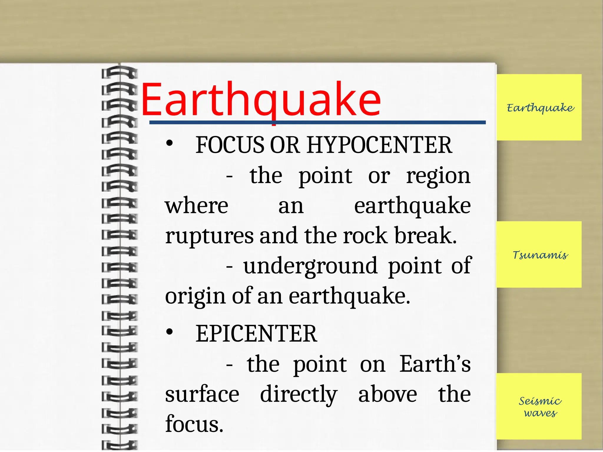 Power point in Earthquake Grade 8 Science.pptx