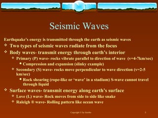 Earthquake power point presentations.ppt
