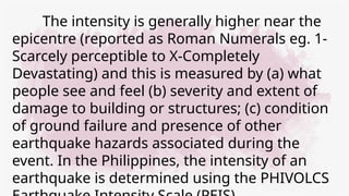 Earthquake-and-Earthquake-Hazards topics | PPTX