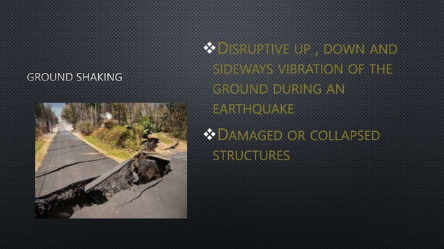 earthquake Hazards- Disaster R and Risk Reduction.pptx | First Aid ...