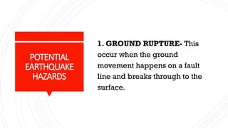 Earthquake Hazards, Concepts, and Steps to avoid it.pptx
