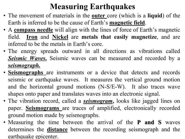 Earthquake Engineering notes- module 1 ppt | PPT
