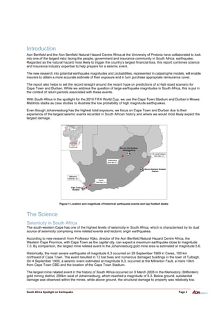 Collection of Earthquake Risk and Insurance | PDF