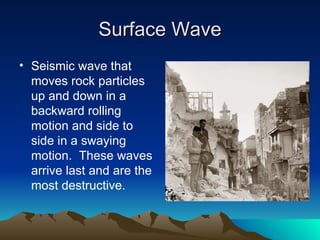 Earthquake Vocabulary | PPT