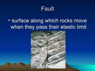 Earthquake Vocabulary | PPT