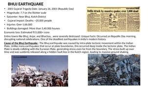 EARTHQUAKE (1).pptx natural disaster notes | PPTX