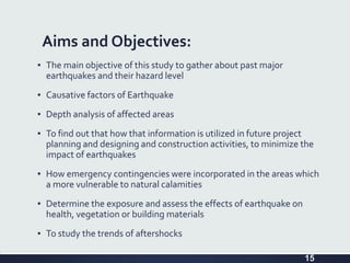 Kashmir Earthquake, 2005 | PPTX
