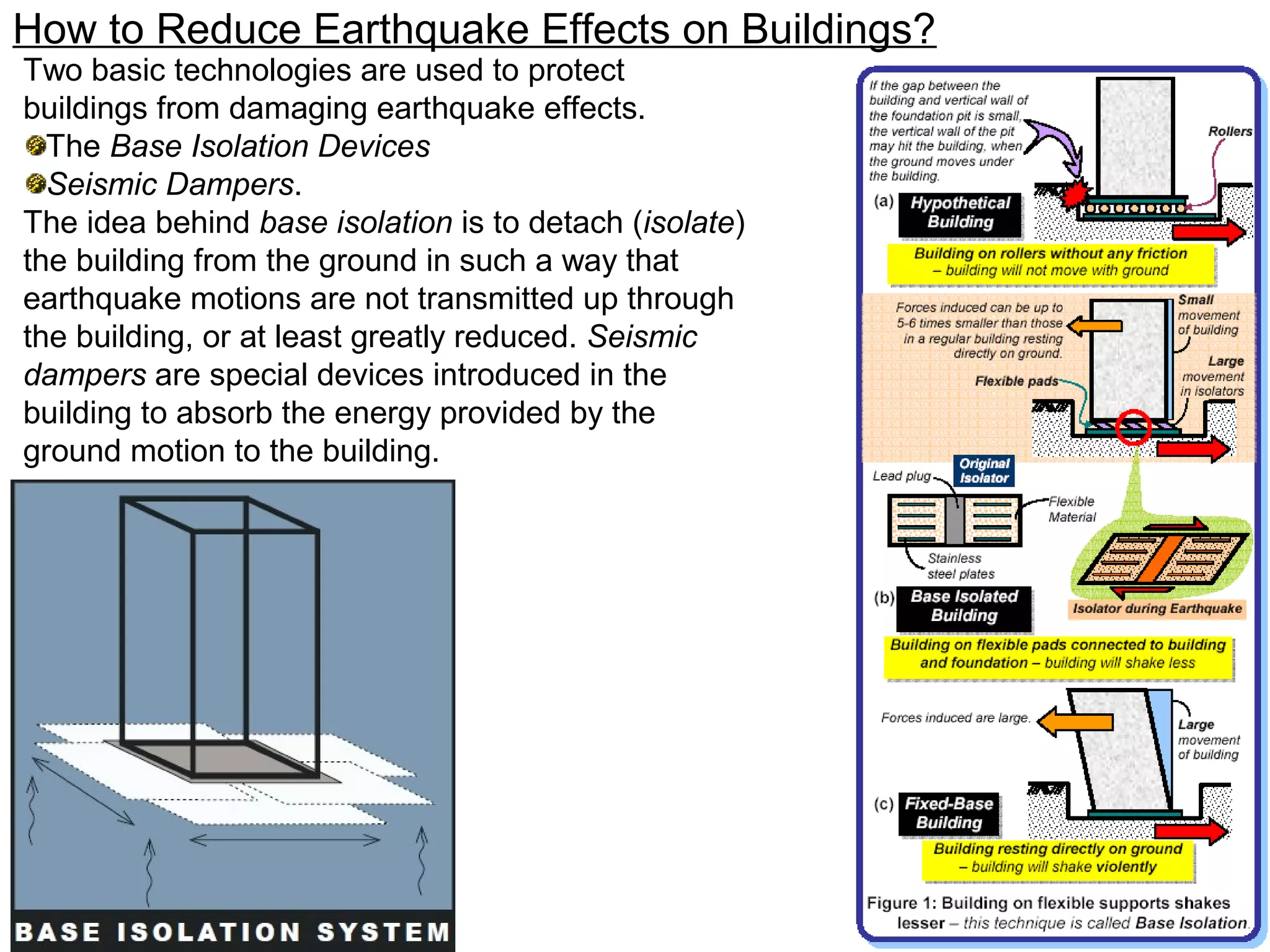 Earthquake and effect in building types precaution | PPT