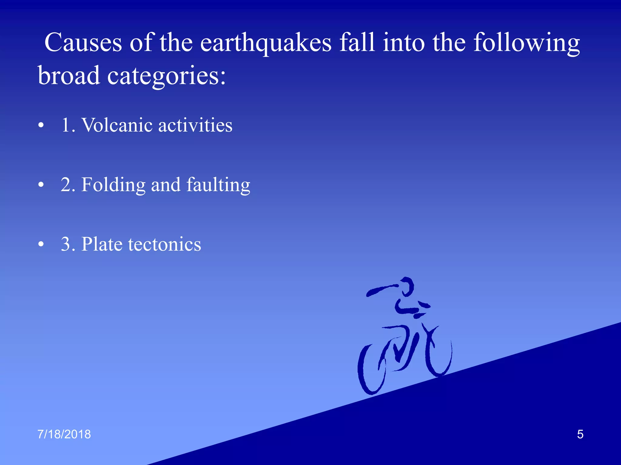 Earthquake and causes of earthquake | PPTX