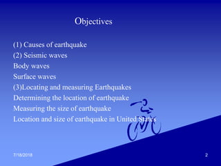 Earthquake and causes of earthquake | PPTX