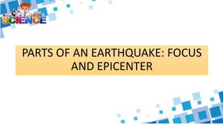 Earthquake and tsunami | PPTX