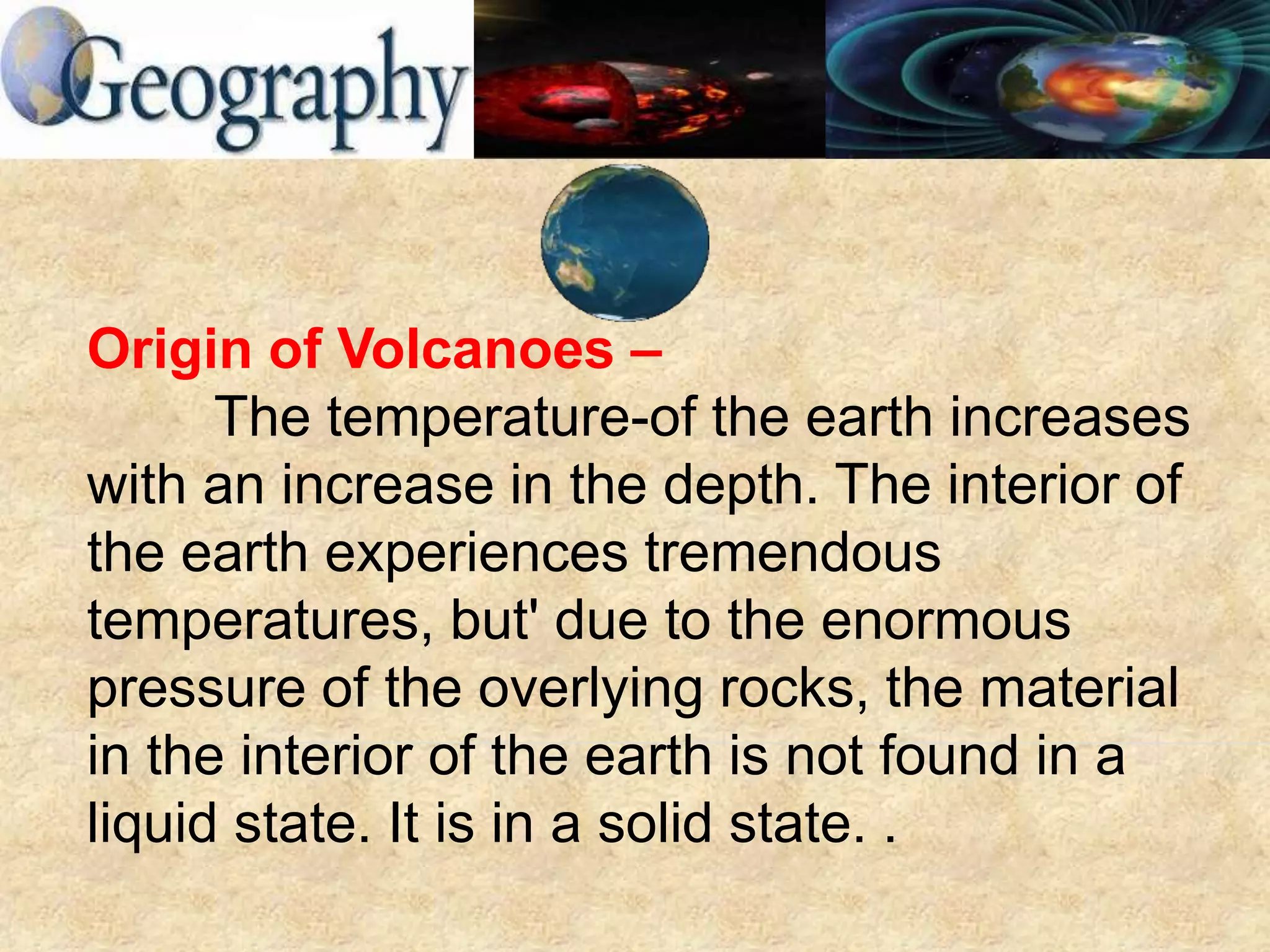 Earthquake and volcanoes | PPTX | Geography | Science