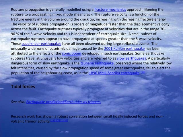Earthquake an explanation text | PPTX | Geography | Science