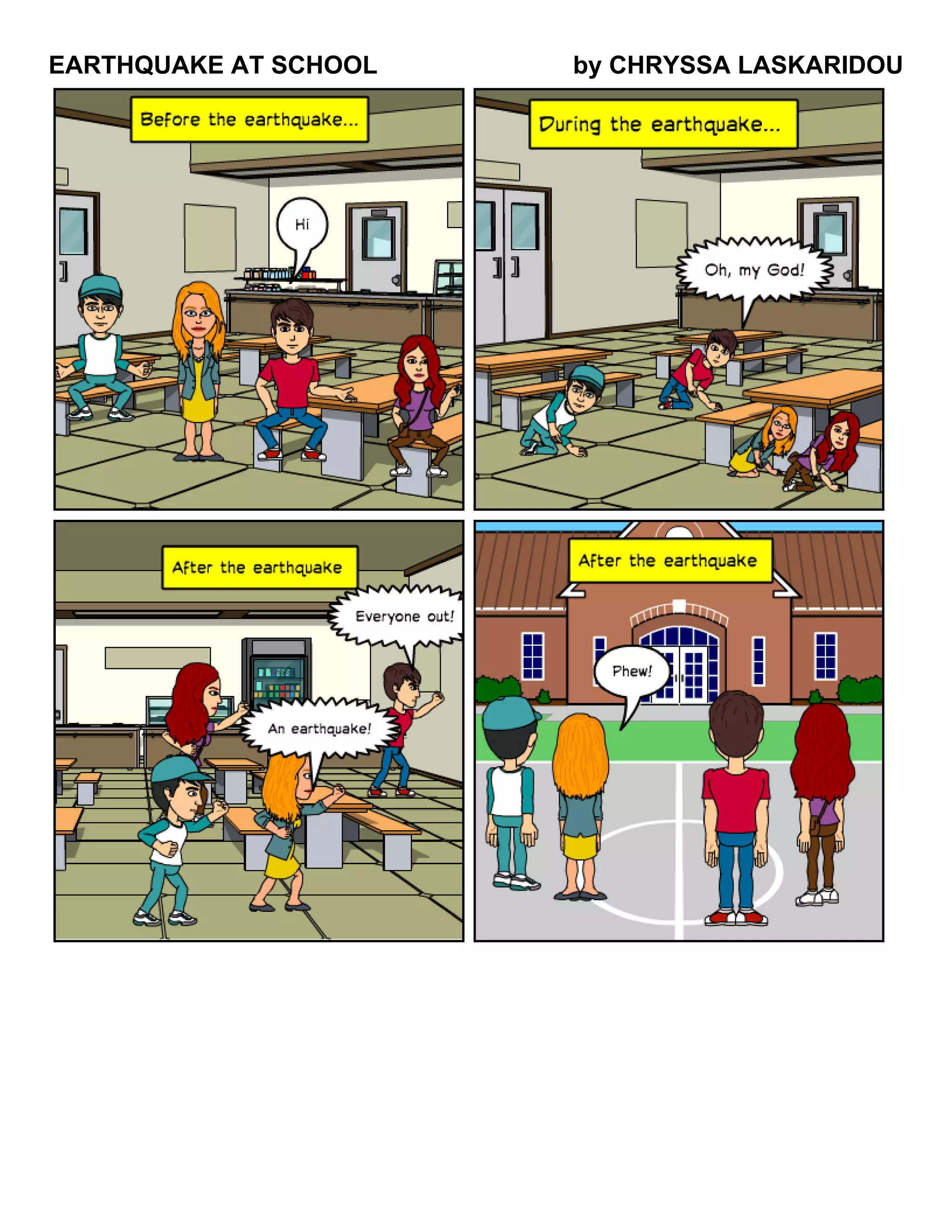 Earthquake at school_by_chryssa_laskaridou | PDF