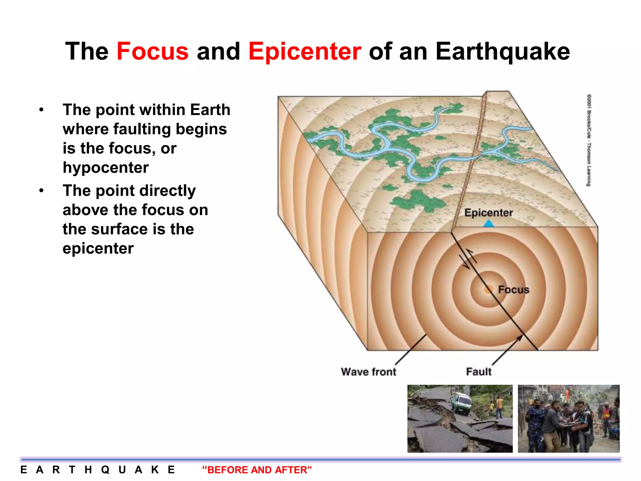 Earthquake before and after | PPTX
