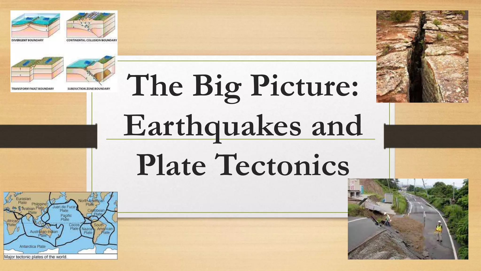 Earthquake belts and Plate Tectonics | PPTX
