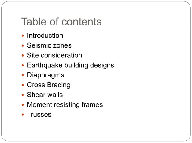 Earthquake building designs final | PPTX