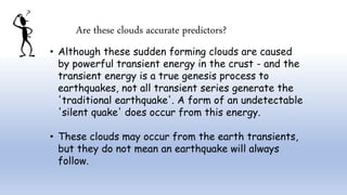 Earthquake Clouds | PPTX