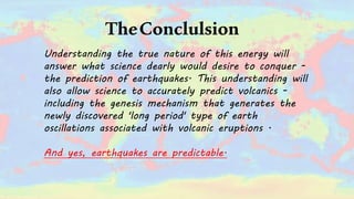 Earthquake Clouds | PPTX