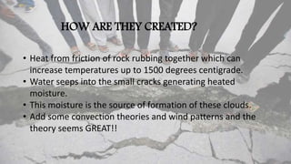 Earthquake Clouds | PPTX