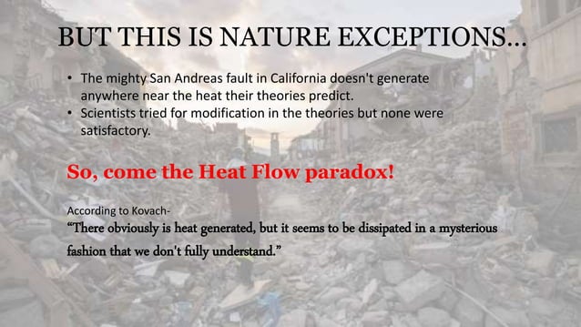 Earthquake Clouds | PPTX