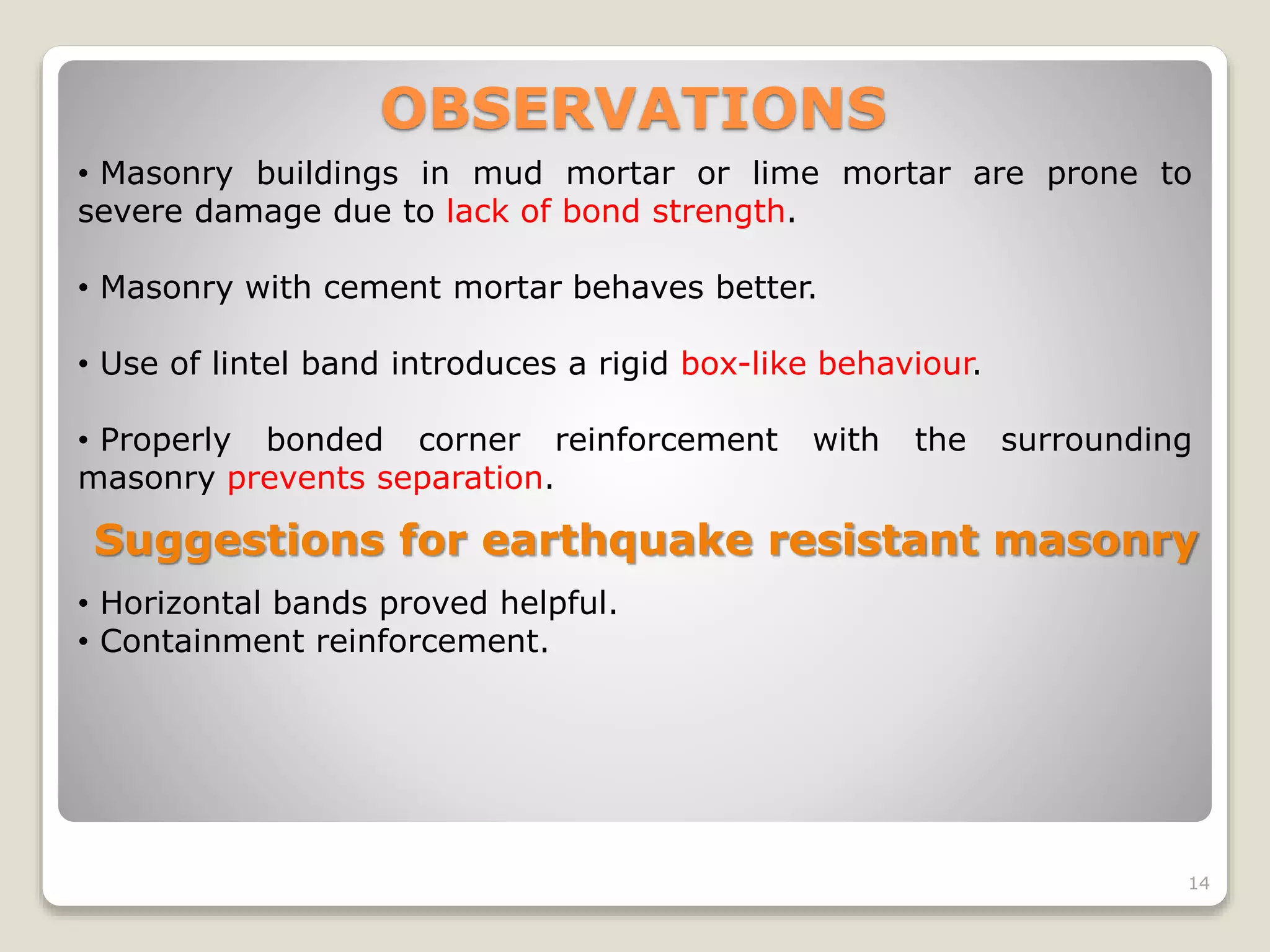 Earthquake collapse pattern | PPTX