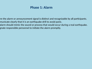 Earthquake Drill _ Guidelines AND PRESENTATION pptx | PPTX