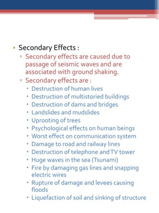Earthquake engineering | PPTX