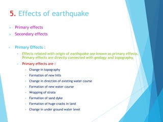 Earthquake engineering presentation | PPTX
