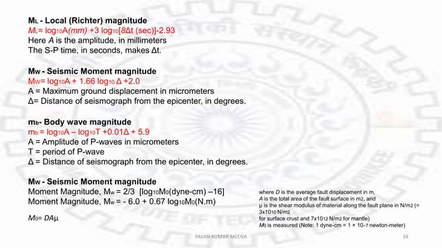 Basic Introduction to Earthquake engineering and seismology | PPTX