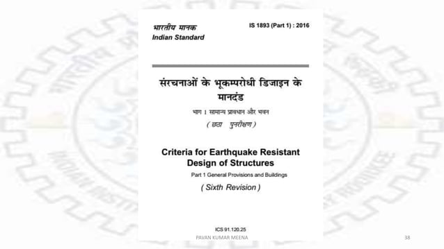 Basic Introduction to Earthquake engineering and seismology | PPTX