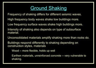 Earth quake failures best | PPT