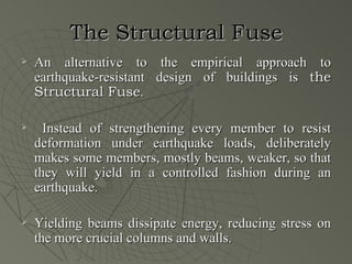 Earthquake Fuse | PPT