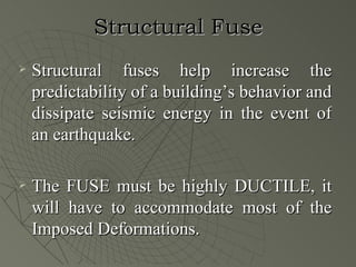 Earthquake Fuse | PPT