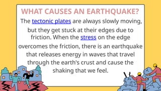 Disasters of Earthquakes and Types of Earthquakes | PPTX
