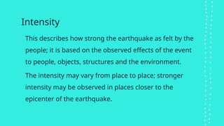 EARTHQUAKE HAZARDS disaster readiness.pptx