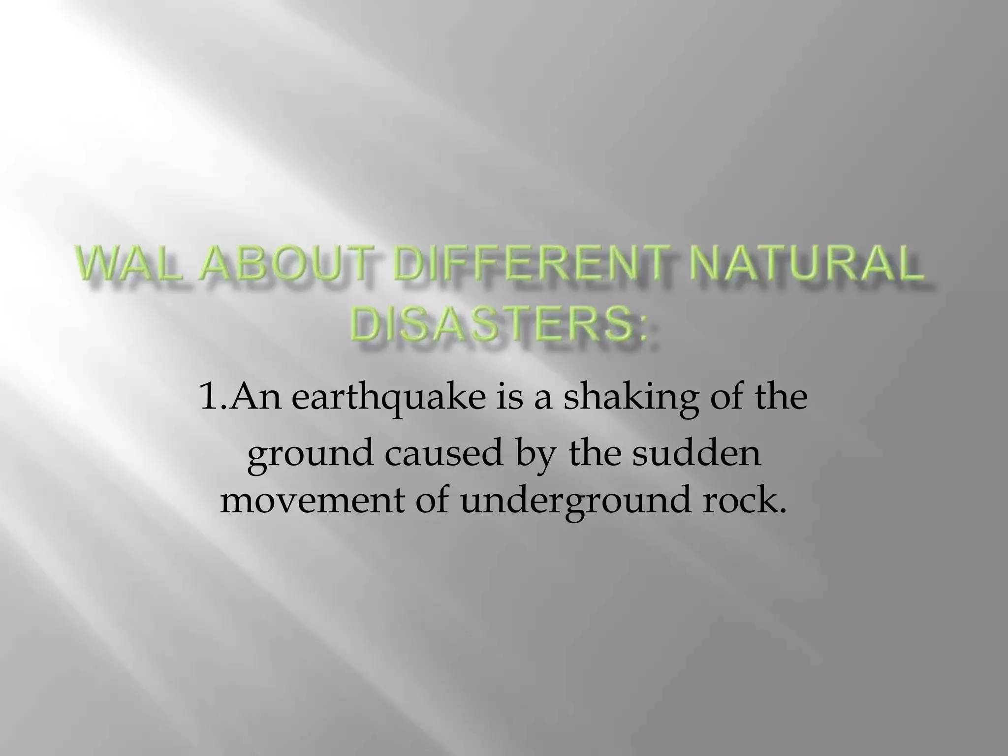 Earthquake inquiry | PPTX | Geology | Science