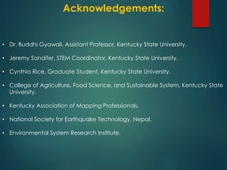 Mapping Recent Earthquake In Nepal and Its Geo-spatial Impacts | PPT