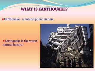 Earthquake | PPTX