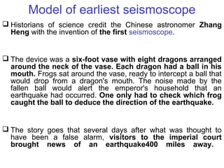 Earthquake ppt | PPT